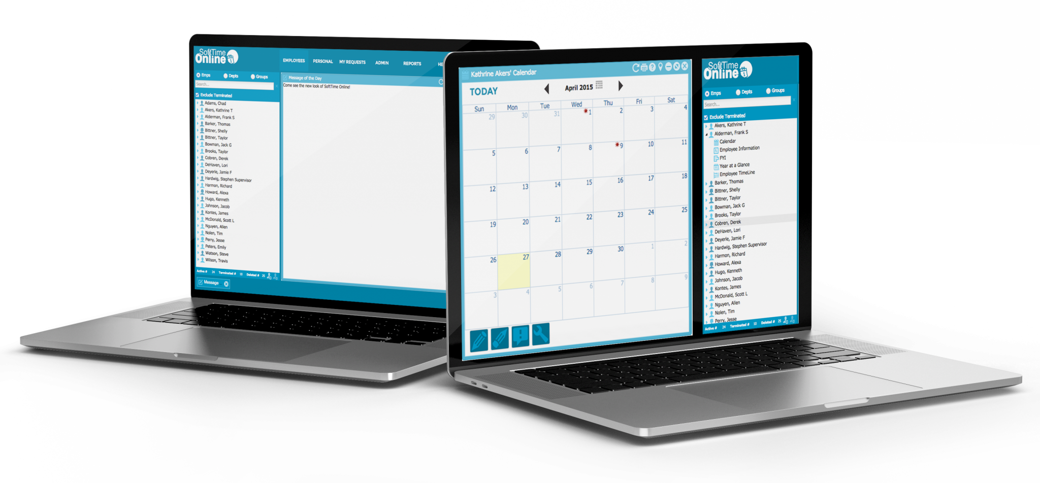 Attendance Tracking Software Features | SoftTime Online